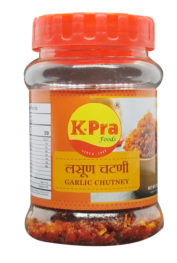 LASUN CHUTNEY (Sprinkler JAR) – Kpra Foods Pvt. Ltd.